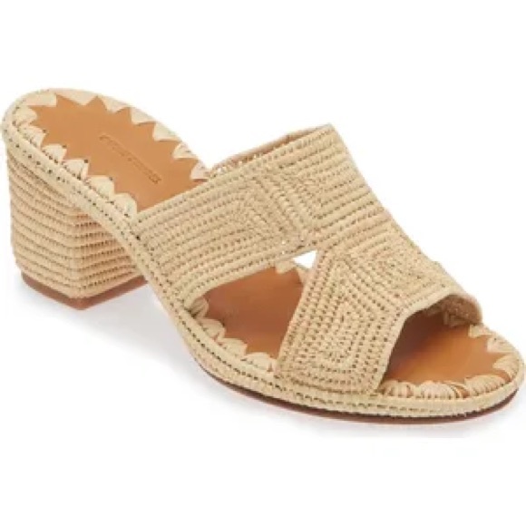Carrie Forbes Raffia Sandals